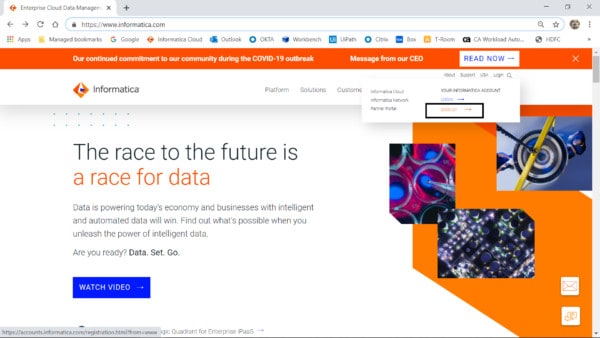 Informatica Cloud Data Integration Free Tutorial Registration Guide ...