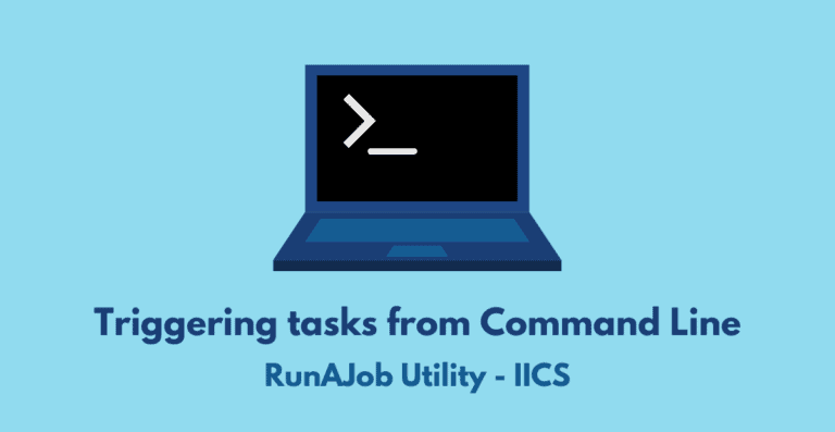 How To Trigger Iics Tasks From Command Line Using Runajob Utility Thinketl 4594