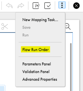Flow Run Order: Target Load Plan in Informatica Cloud (IICS) - ThinkETL