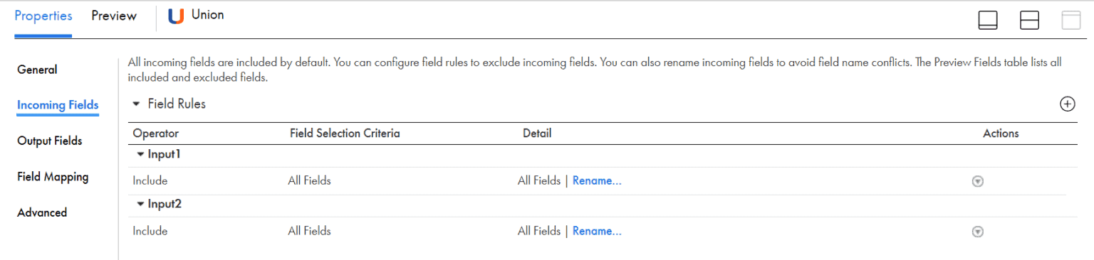 Union Transformation in Informatica Cloud (IICS) - ThinkETL