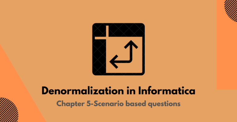 HOW TO: Denormalize data in Informatica Cloud (IICS)? - ThinkETL