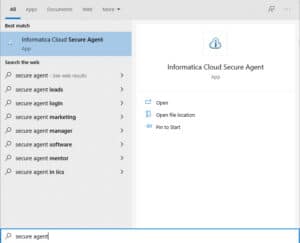 HOW TO: Restart Informatica Cloud (IICS) Secure Agent? - ThinkETL