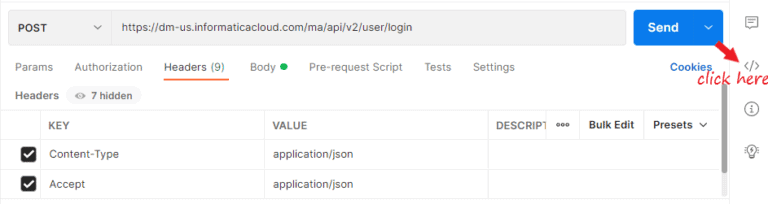 How To Access Informatica Cloud Iics Rest Api From Command Line Using Curl Thinketl