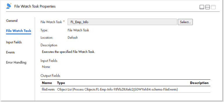Triggering Taskflow Based On A File Event Using File Listener Thinketl