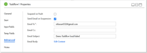 HOW TO: Configure Email Notifications in Informatica Cloud? - ThinkETL