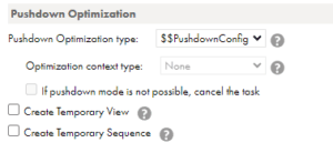Pushdown Optimization in Informatica Cloud (IICS) - ThinkETL